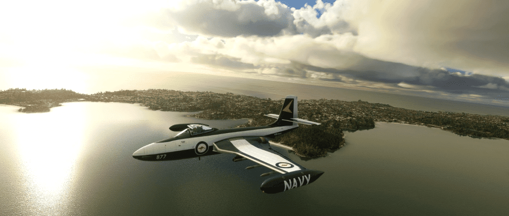 McDonnell F2H-2 Banshee Australian Navy v1 (1) - Flight Simulator Addon ...