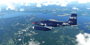 McDonnell F2H-2 Banshee NATC TT-1 v1.0 - MSFS 2020 Liveries Mod