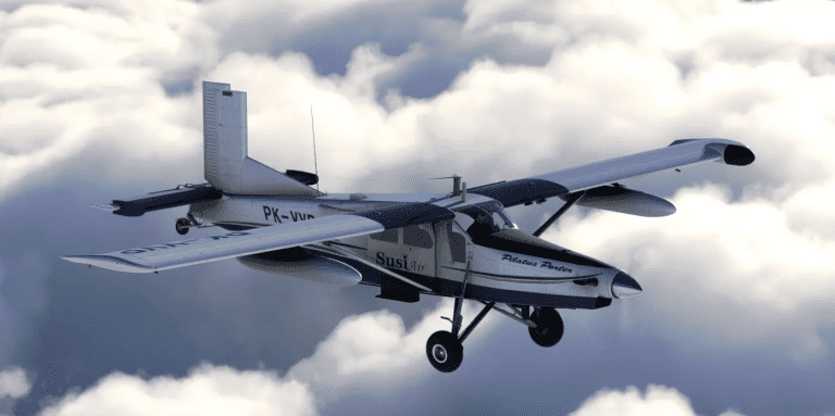Milviz PC-6 PK-VVP Susi Air v1.0 - MSFS 2020 Liveries Mod