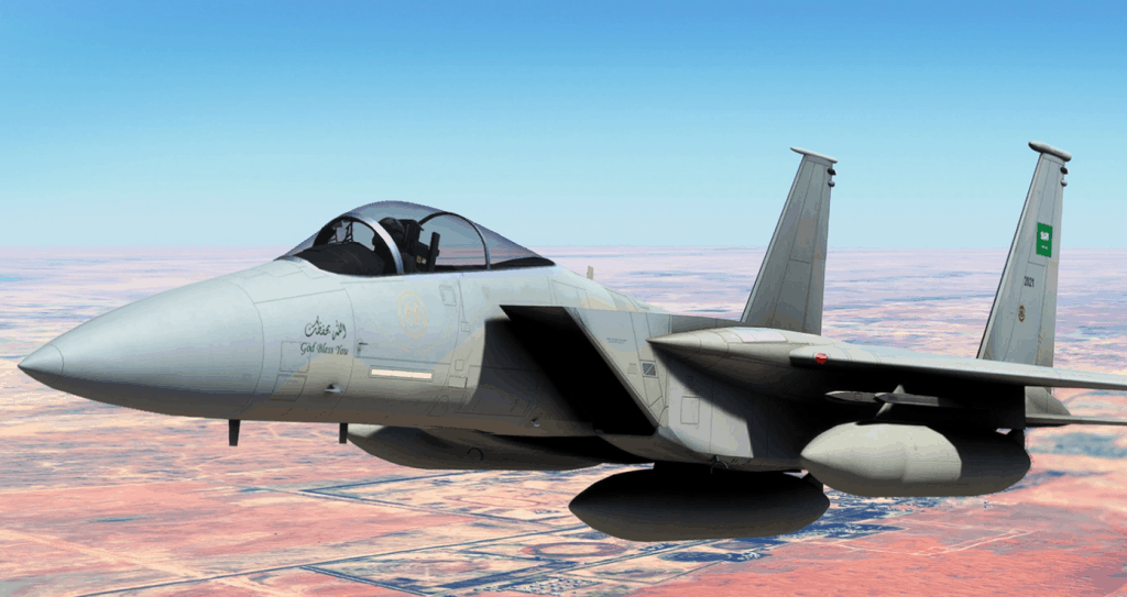 RSAF F15C v1 (1) - Flight Simulator Addon / Mod
