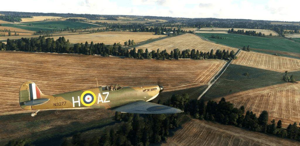 Spitfire Mk.1A 234 Squadron AZ-H v1.0 - MSFS 2020 Liveries Mod