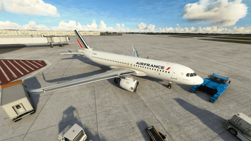 AIR FRANCE MESH LIVERY FOR ASOBO A320 NEO v1.0 - MSFS 2020 Liveries Mod