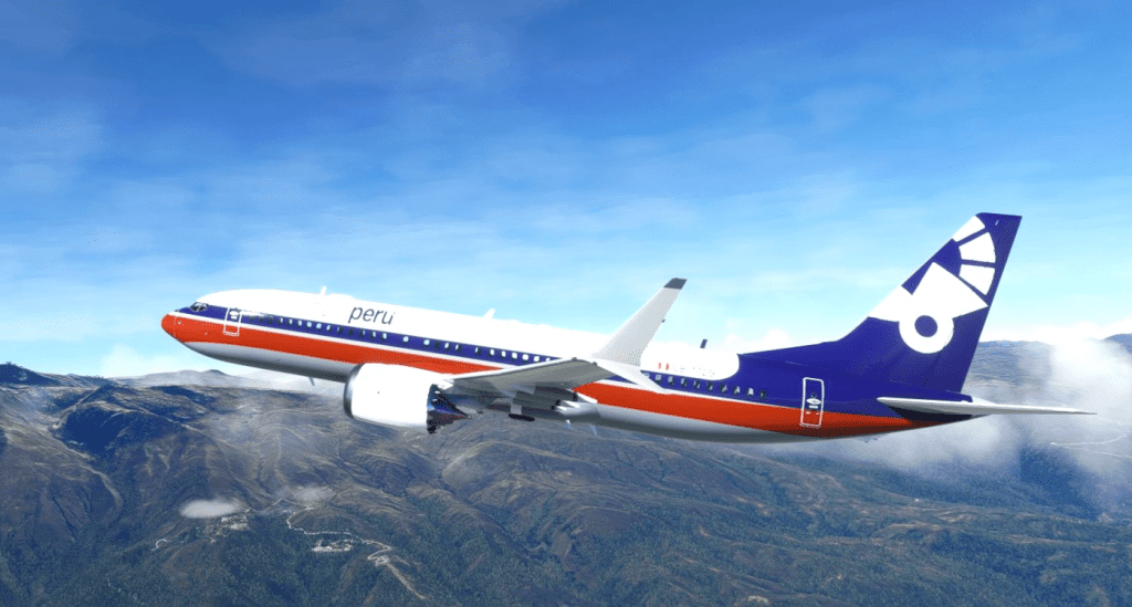 Aeroperu - Bredok3D 737 MAX v1.0 - MSFS 2020 Liveries Mod