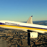 British Caledonian (G-BCAL) 1980's livery on Headwind Airbus A330neo ...