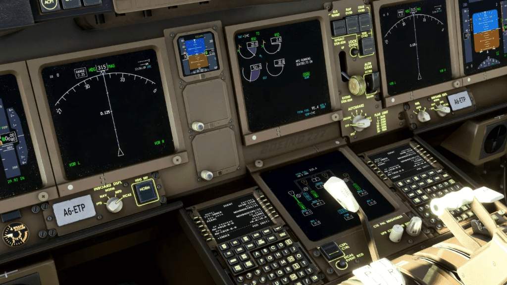 Captain Sim B777 - Salty Compatibility Mod with EICAS Mod v1 (2 ...