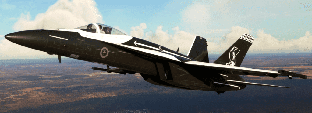 FA18 RAAF Magpie v1.1 - MSFS 2020 Liveries Mod