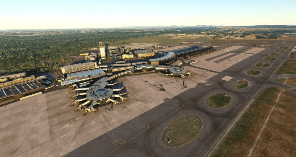 LOWW Vienna GAYA - Remove Static Aircrafts [Unofficial] v1 (1) - Flight ...
