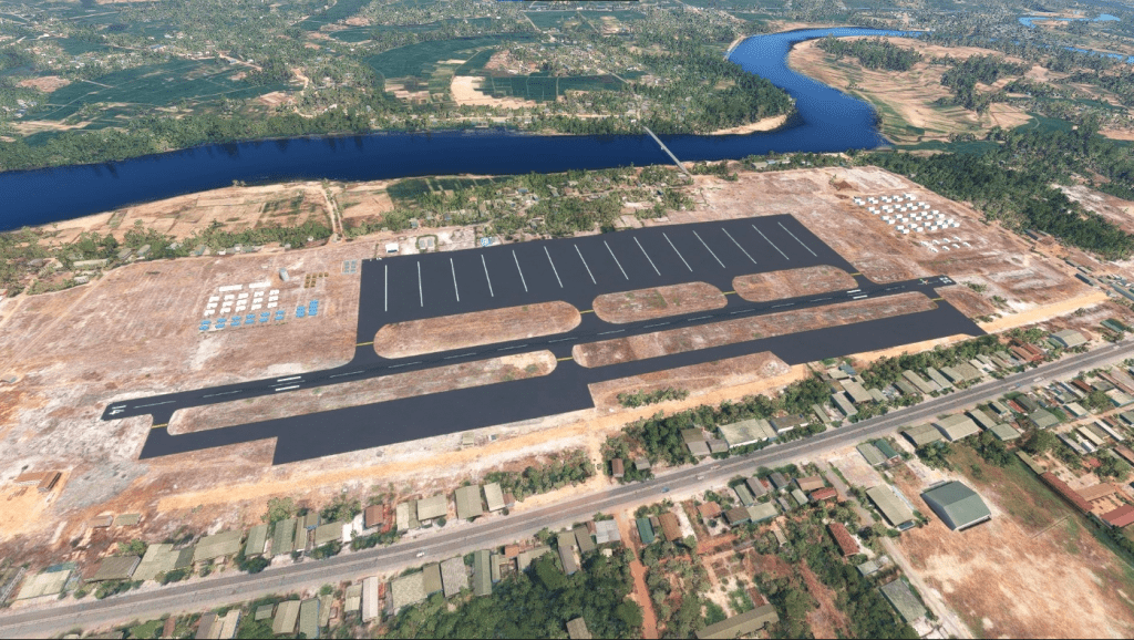 Quang Trị Airfield - Vietnam v1 (1) - Flight Simulator Addon / Mod
