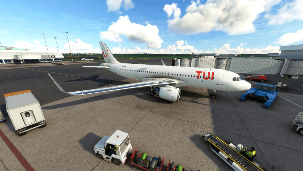 TUI Fly Netherlands MESH LIVERY FOR FLYBYWIRE A32NX v1 (1) - Flight ...