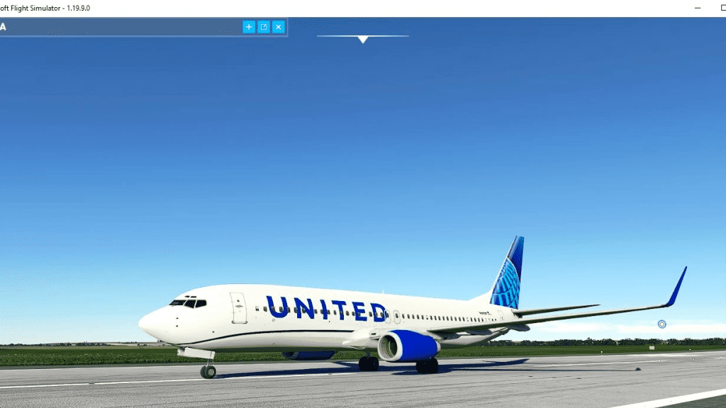 United Airlines B73X V7 N39297 latest MDL.cfg v6 - MSFS 2020 Liveries Mod