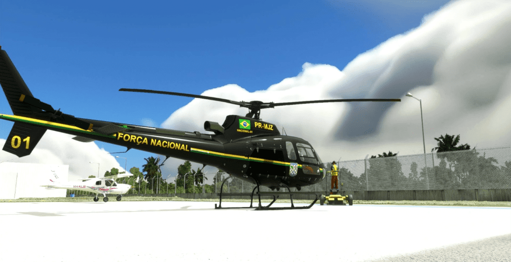 Brazilian National Force | PR-MJZ | RotorSimPilot H125 | 8K Resolution ...