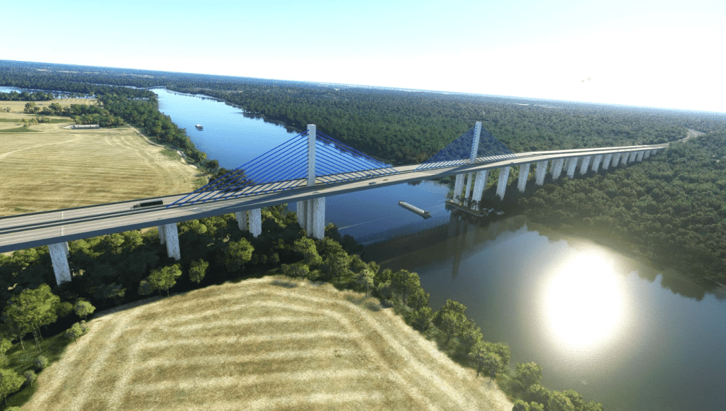 Varina Enon Bridge v0.90 - MSFS 2020 Scenery Mod