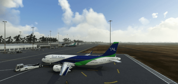 [A32NX] FlyByWire | Airbus A320neo ALLEGIANT N256NV in 8k v1.0 - MSFS2020 Liveries Mod