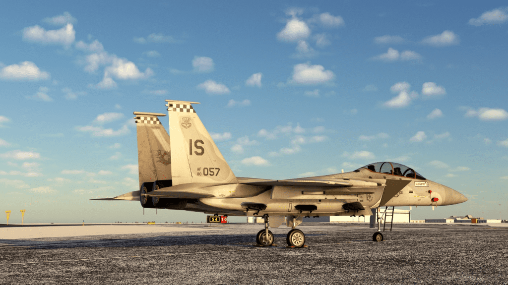 DC Designs F-15E 57th Fighter Squadron v1.0 (2) - Flight Simulator Addon / Mod