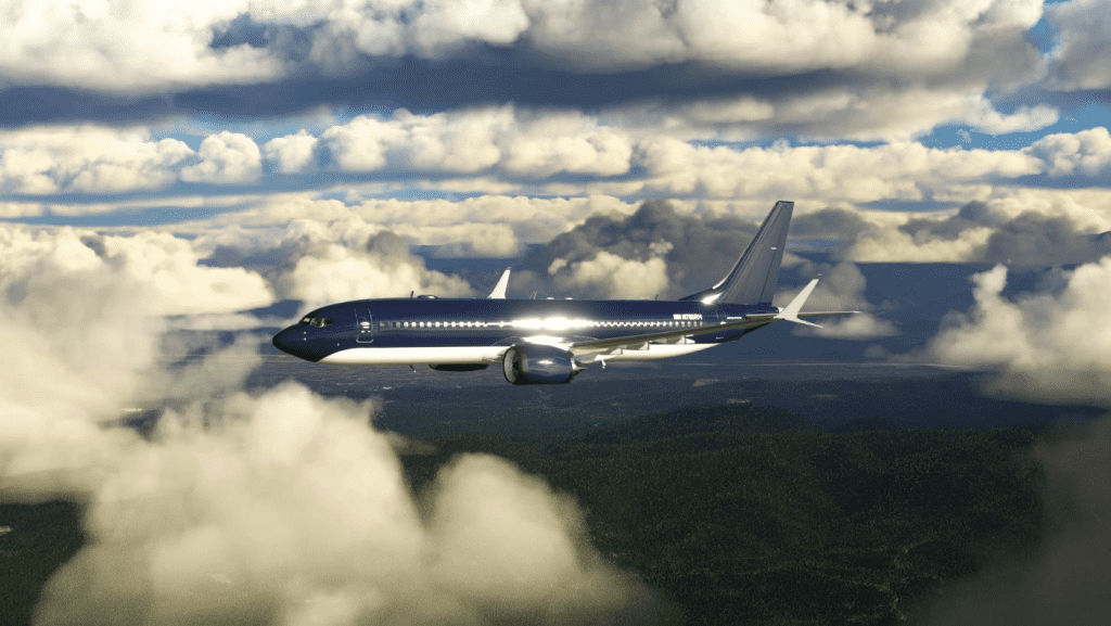 Herrick N785RH Boeing 737 Max - 8K v1 (1) - Flight Simulator Addon / Mod
