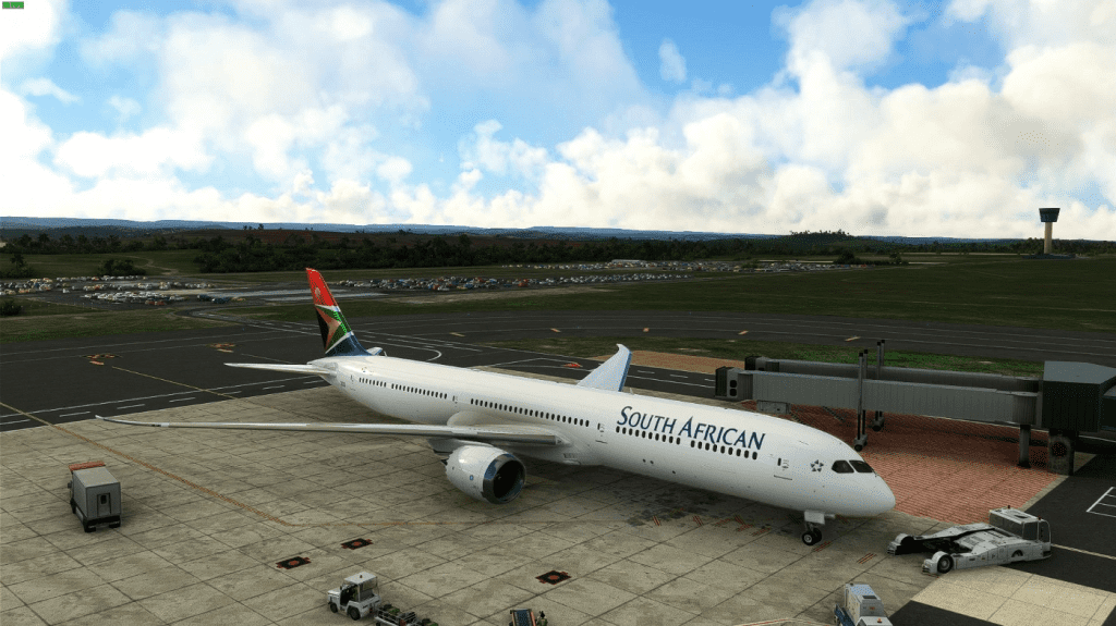 Boeing 787-10 South African Airways livery v1.0 - MSFS 2020 Liveries Mod