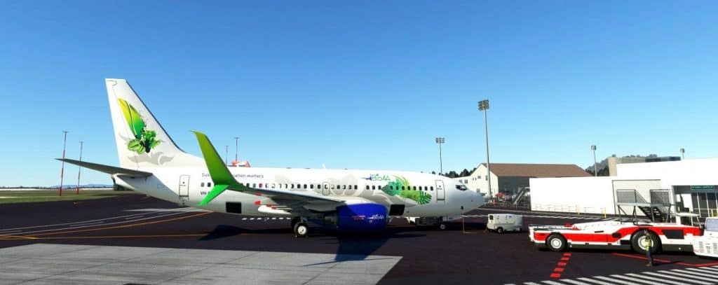 PMDG B737-BBJ Bio4A BioFuels Livery v1.0 - MSFS 2020 Liveries Mod