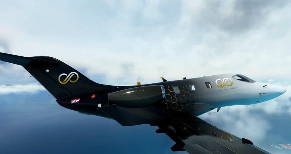 Infinity Airways Honda Jet v1 (1) - Flight Simulator Addon / Mod