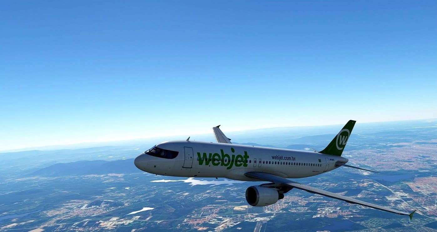 WEBJET Virtual [PR-WAG] Fênix A320 v1.0 - MSFS 2020 Liveries Mod