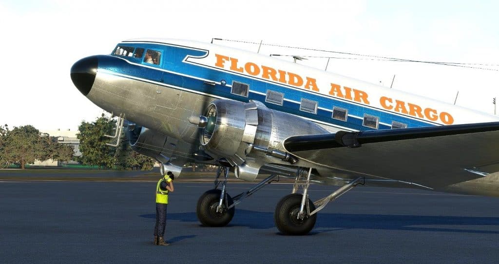 DC3 Florida Air Cargo v1.0 - MSFS 2020 Liveries Mod