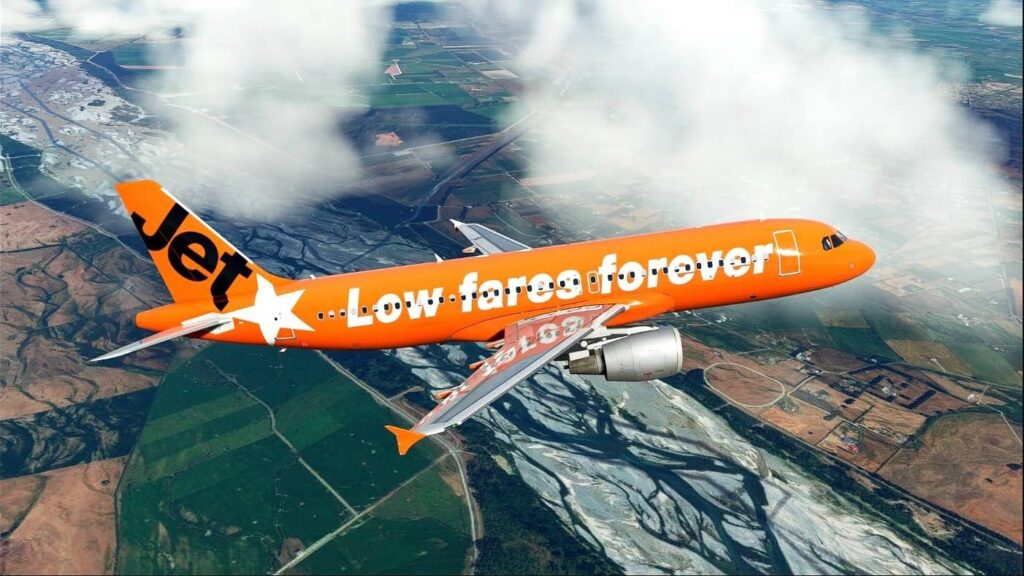 Jetstar VH-VGF + Cabin - Fenix A320 v1.0 - MSFS 2020 Liveries Mod