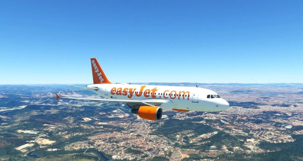 EASYJET OLD A319CEO 8K v1.0 - MSFS 2020 Liveries Mod