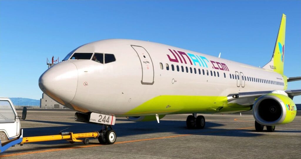 Jinair (HL8244) - PMDG 737-800 v1.0 - MSFS 2020 Liveries Mod