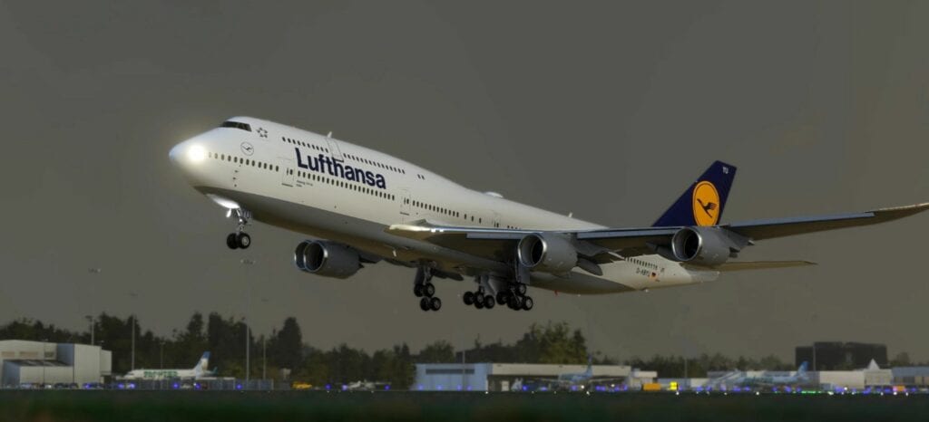 Asobo Boeing 747-8i Lufthansa (D-ABYU) v1.1 (2) - Flight Simulator ...