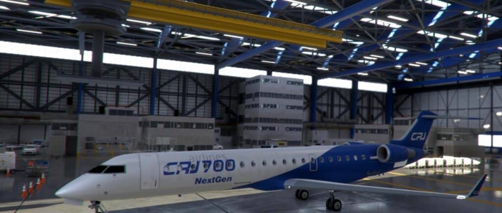 Bombardier CRJ-700 Freeware Aircraft [Working Cockpit] v1 (2) - Flight ...