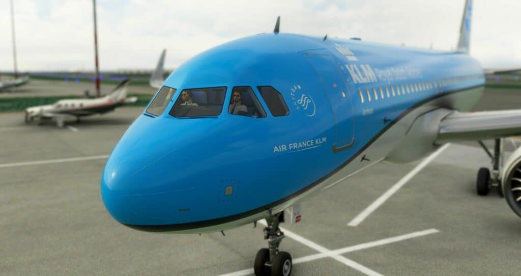 KLM A320 | 10K Livery v1.2 - MSFS 2020 Liveries Mod