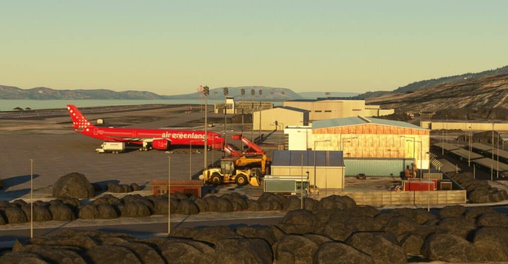 BGGH - Nuuk Airport (new 2.200 meter runway) v1 (8) - Flight Simulator ...