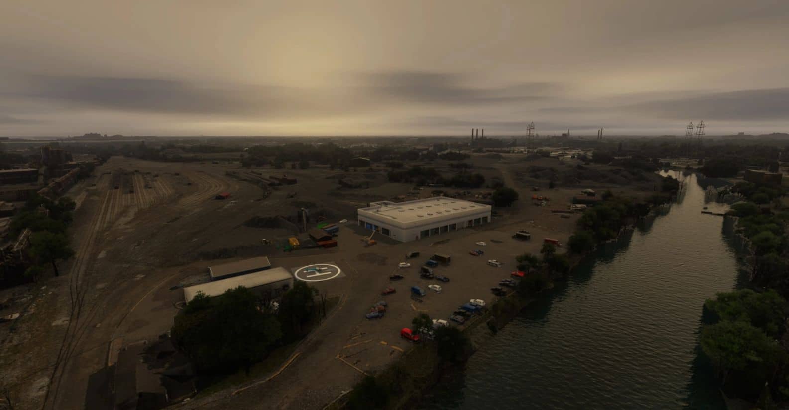 9M9 – Zug Island Heliport, Detroit, Michigan (Fictional) v1.0 - MSFS ...