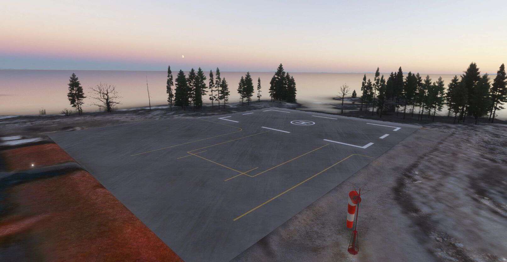 ENVR - Værøy Heliport v1 (2) - Flight Simulator Addon / Mod