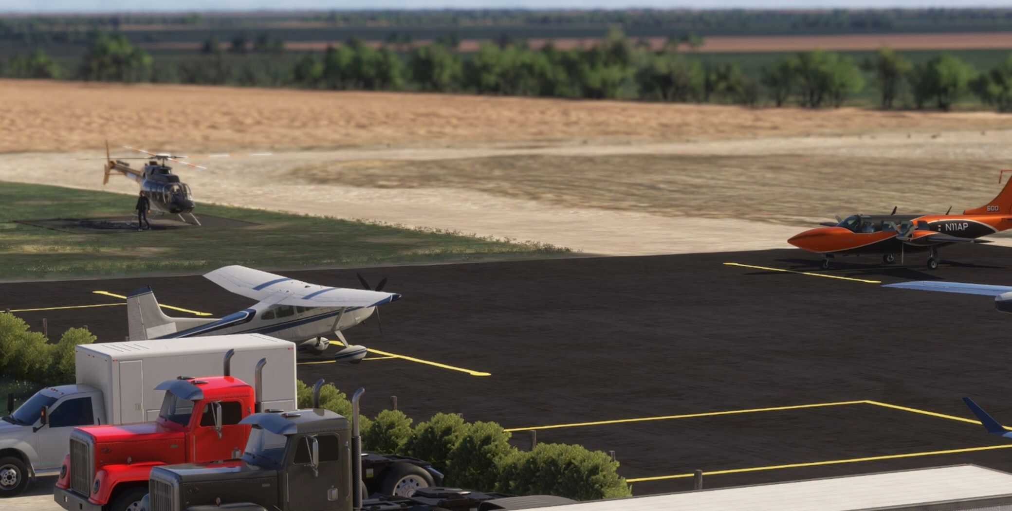 3O8 Harris Ranch Airport v1 (1) - Flight Simulator Addon / Mod