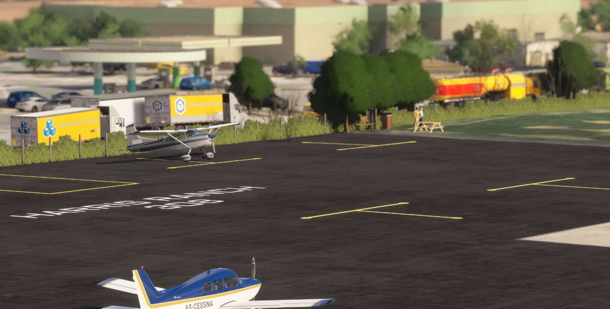 3O8 Harris Ranch Airport v1 (2) - Flight Simulator Addon / Mod