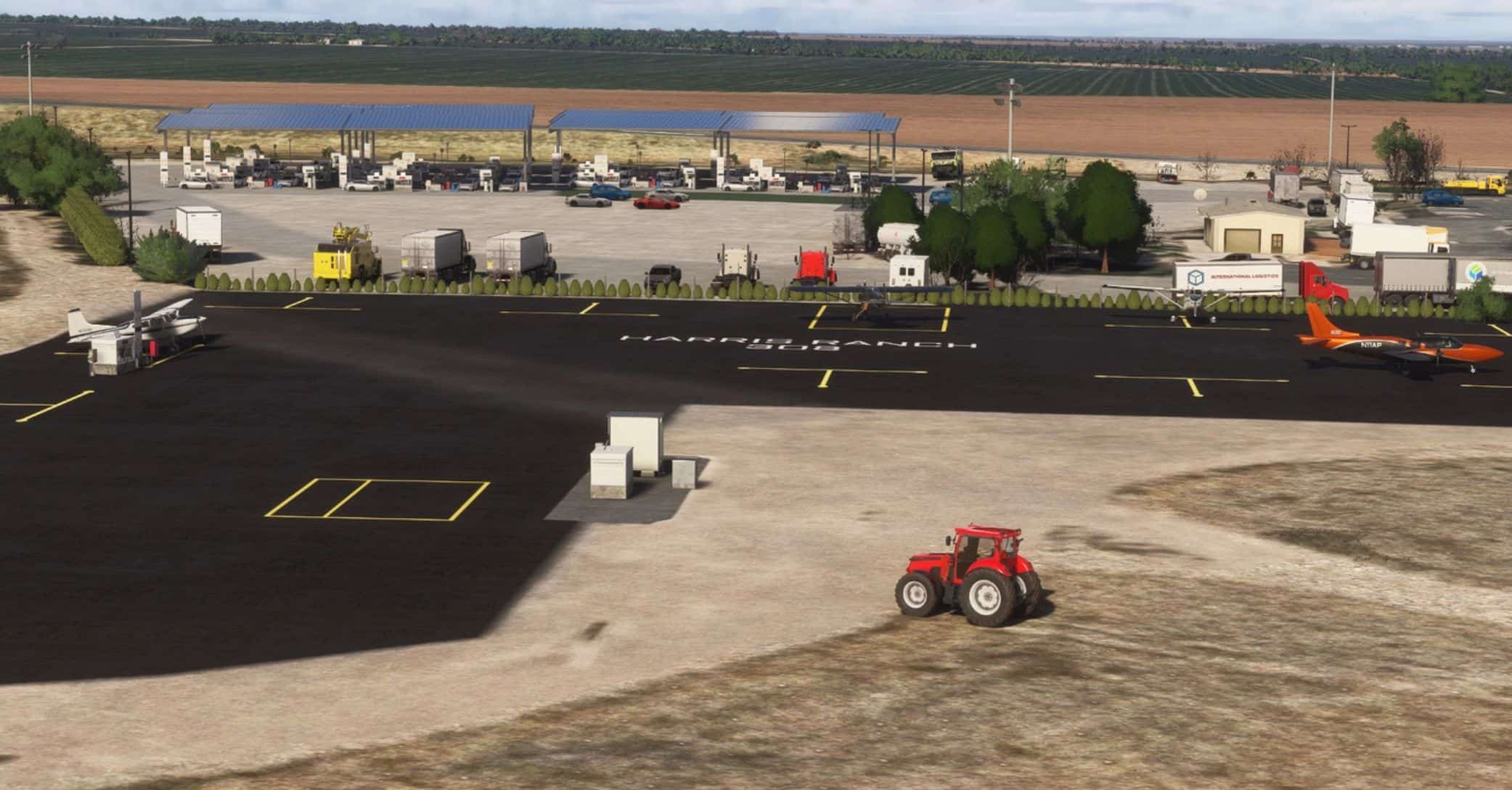 3O8 Harris Ranch Airport v1 (4) - Flight Simulator Addon / Mod