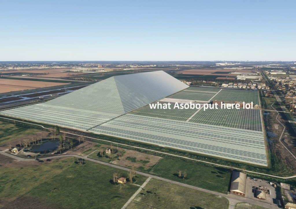 Schenkeveld Schiphol greenhouses (custom models) v1 (1) - Flight ...