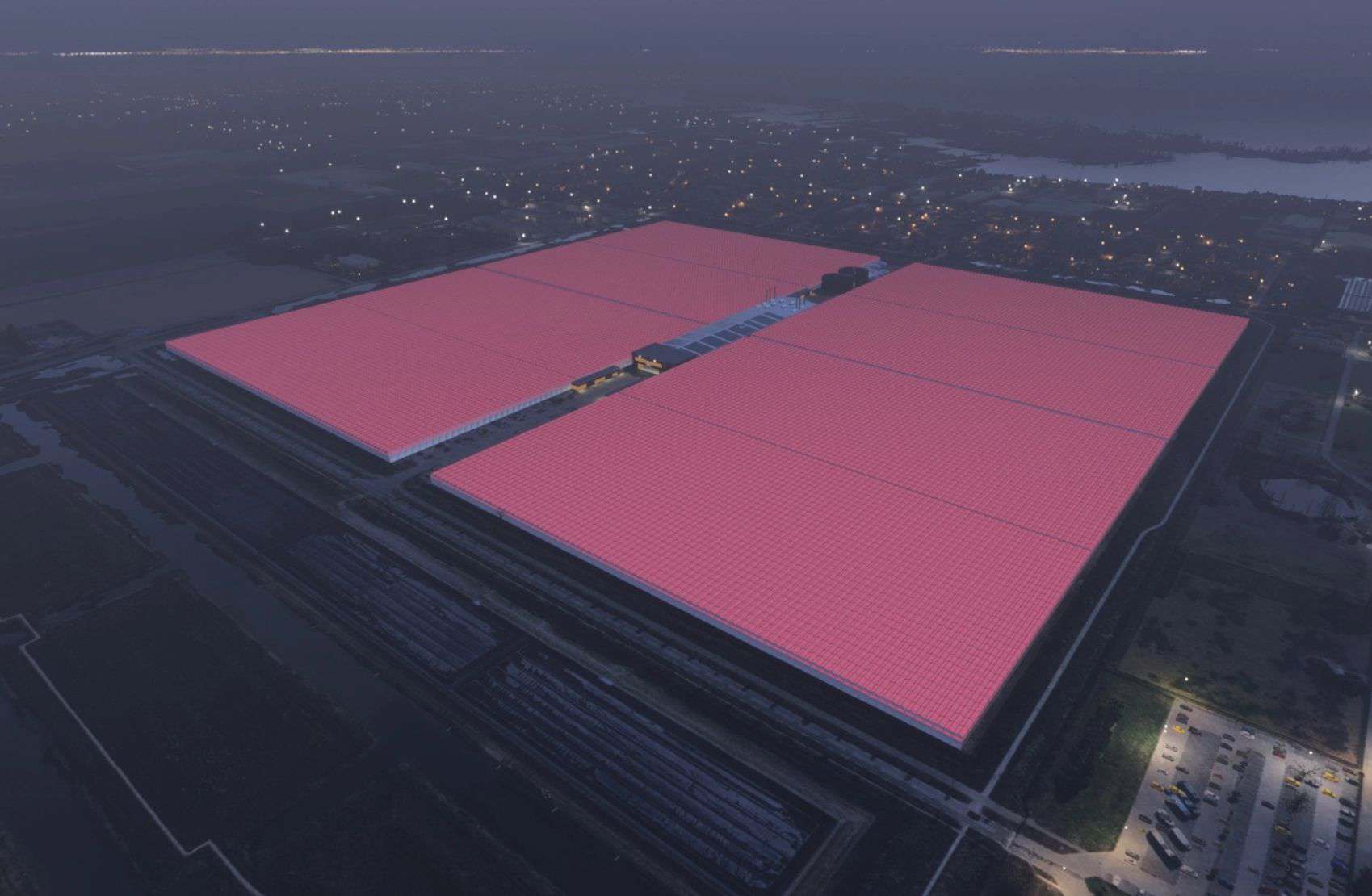 Schenkeveld Schiphol greenhouses (custom models) v1 (2) - Flight ...